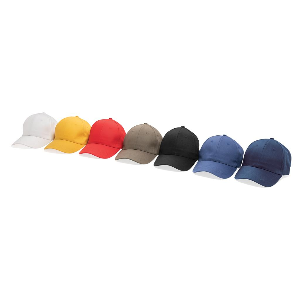 Impact AWARE™ 6 Panel 280gr Recycled Cotton Cap – Black – Gulfrose ...