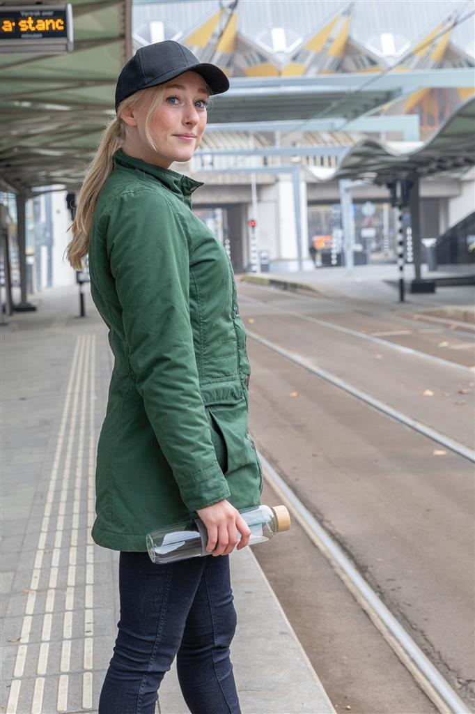 Impact AWARE™ 6 Panel 280gr Recycled Cotton Cap – Black – Gulfrose ...