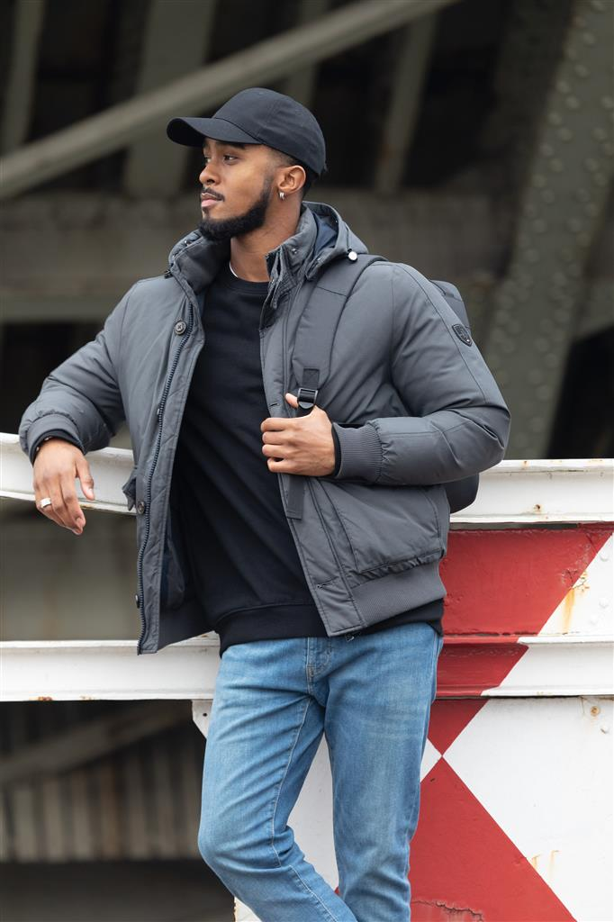 Impact AWARE™ 6 Panel 280gr Recycled Cotton Cap – Black – Gulfrose ...