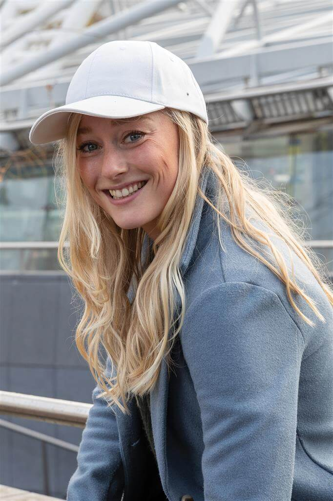 Impact AWARE™ 6 Panel 280gr Recycled Cotton Cap – White – Gulfrose ...