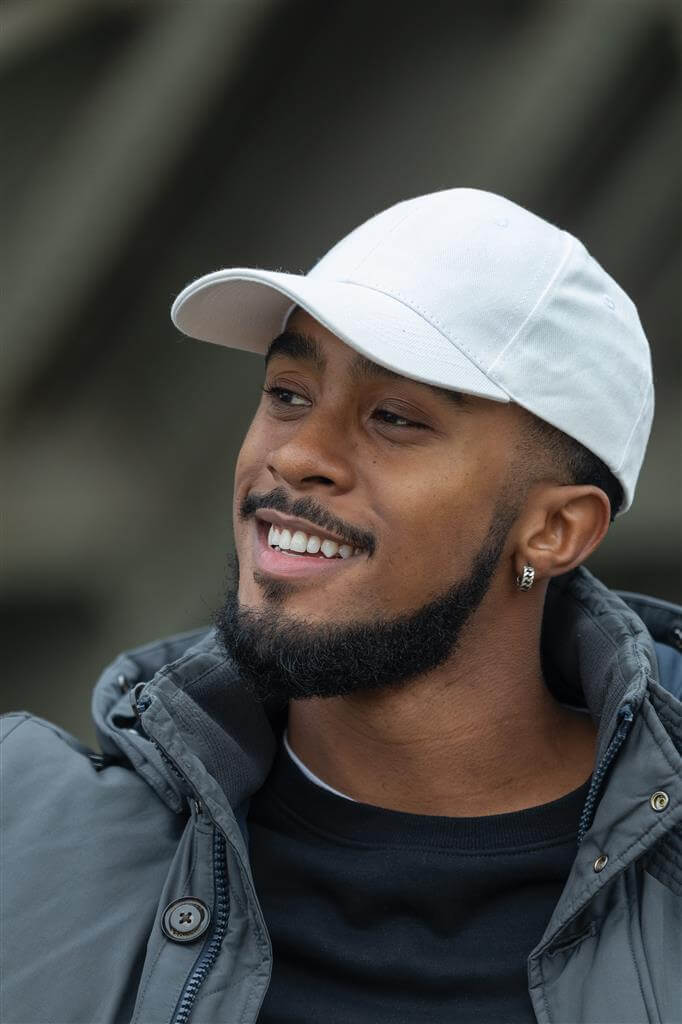 Impact AWARE™ 6 Panel 280gr Recycled Cotton Cap – White – Gulfrose ...